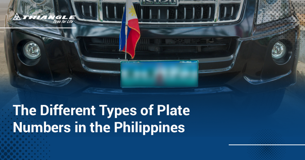 Types of Plate Numbers in the Philippines - Triangle Tires